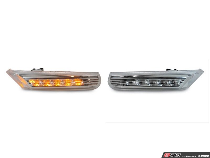 Depo - D48-1401P-AE-VC - 996 Crystal Clear Amber LED Side Marker Lights ...