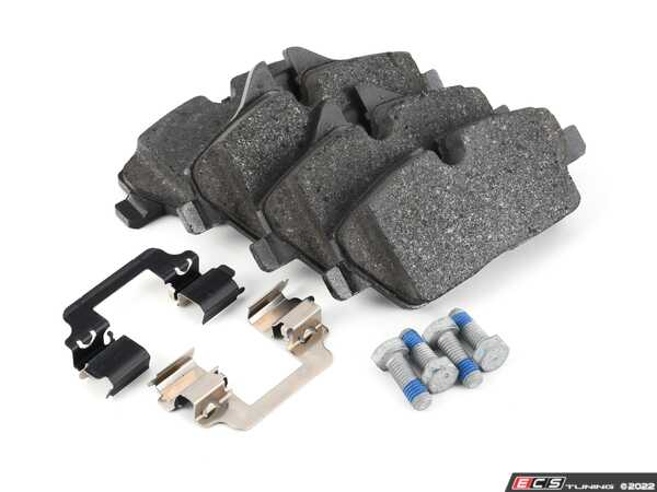 Genuine MINI - 34106884263 - Brake Pad Set - Front (34-10-6-884-263)