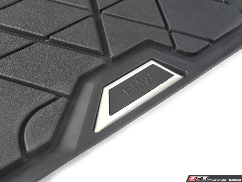 Genuine BMW - 51475A56C43 - FLOOR MATS, ALL-WEATHER, REA (51-47-5-A56-C43)