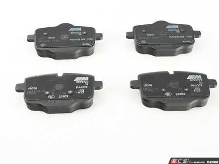 Genuine BMW - 34208093728 - Brake Pad Set - Rear (34-20-8-093-728)
