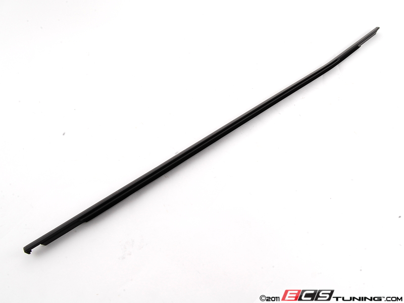 Genuine BMW - 51337060235 - Matte Black Channel Cover/Seal - Front Left ...