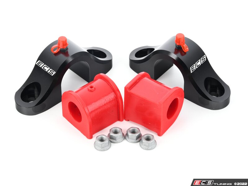 ECS - 016937la01KT - E46 Billet Front Sway Bar Brackets W/Poly Bushings ...