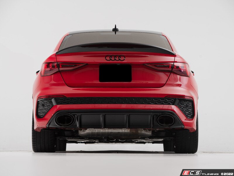 ECS - 047030LA01 - Audi 8Y RS3 Rear Diffuser - Gloss Black