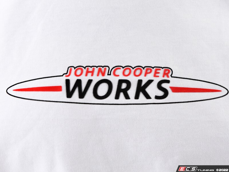 Genuine MINI - 80142454508 - MINI JCW MEN'S Logo T Shirt Logo White ...