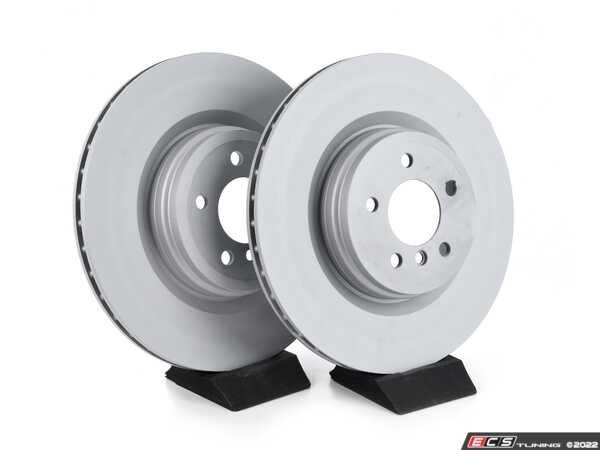 Zimmermann - 34216775291zKT - Rear Brake Rotors - Pair (370mm) - (NO ...
