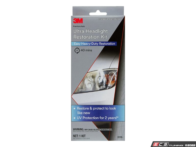 3M - 39195 - 3M Ultra Headlight Restoration Kit
