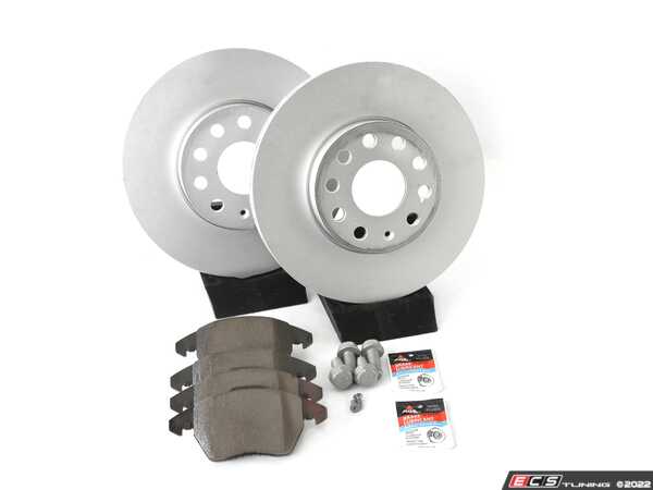 Genuine Volkswagen Audi - 5C0615301AKT4 - Front Brake Service Kit ...