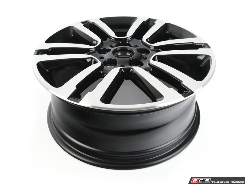 Genuine MINI - 36106873929 - 497 MINI Seven Spoke Wheel 17" (5x112) Jet ...