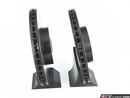 ECS - 34116886478-XS - Front V5 Drilled & Slotted Brake Rotors - Set ...