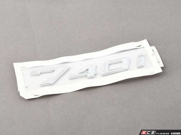 Genuine BMW - 51145A0CAE9 - LETTERING (51-14-5-A0C-AE9)