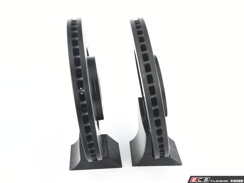 ECS - 4G0615301T-XS - Front V5 Drilled & Slotted Brake Rotors - Set ...