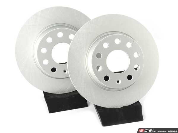 ECS - 1K0615601AA-P - Rear V5 Plain Brake Rotors - Set (272x10)