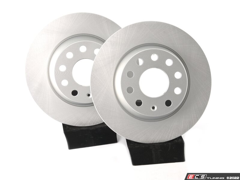 ECS - 5Q0615601G-P - Rear V5 Plain Brake Rotors - Set (282x12)