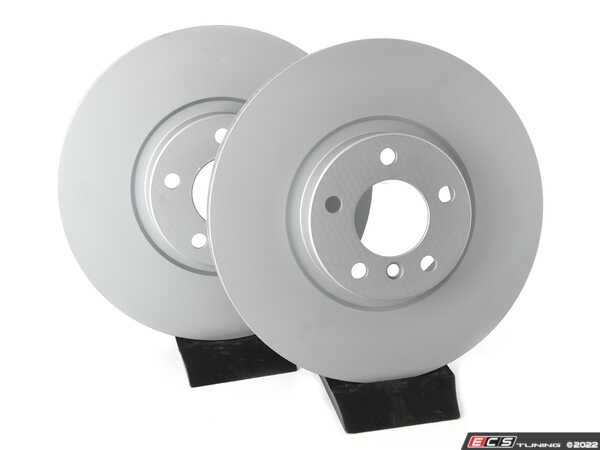 ECS - 34116868938-P - Front V5 Plain Brake Rotors - Set (348x30)