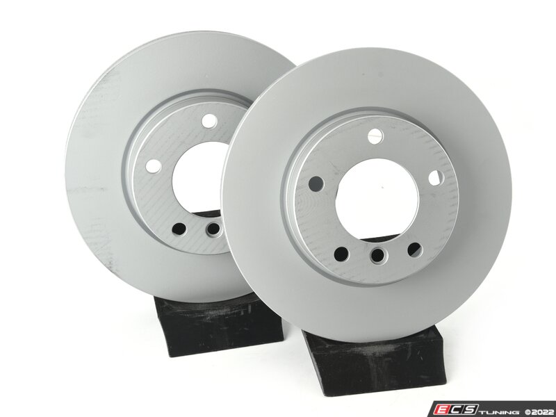 ECS - 34116864060-P - Front V5 Plain Brake Rotors - Set (286x22)