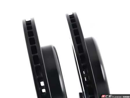 ECS - 34106898723-XS - Front V5 Drilled & Slotted Brake Rotors - Set ...