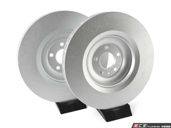 ECS - 4H0615301AL-P - Front V5 Plain Brake Rotors - Set (400x38)