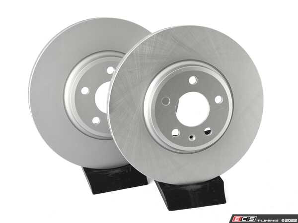 ECS - 8K0615301A-P - Front V5 Plain Brake Rotors - Set (320x30)
