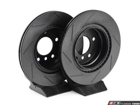 ECS - 34216855007-S - Rear V5 Slotted Brake Rotors - Set (300x20)