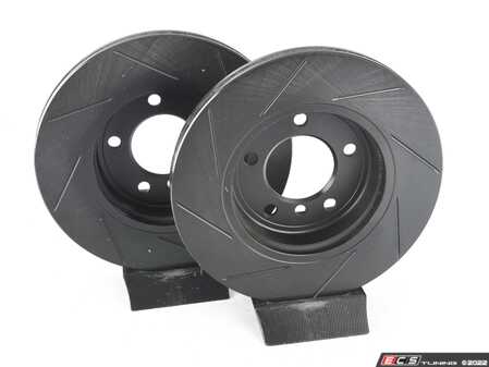 ECS - 34116864058-S - Front V5 Slotted Brake Rotors - Set (300x22)