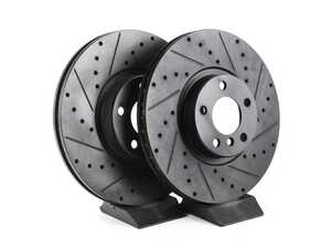 BMW F15 X5 xDrive35i N55 3.0L Brake Rotors - ECS Tuning