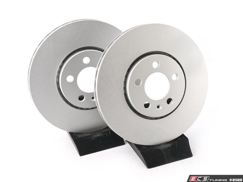 ECS - 6R0615301D-P - Front V5 Plain Brake Rotors - Set (288x25)