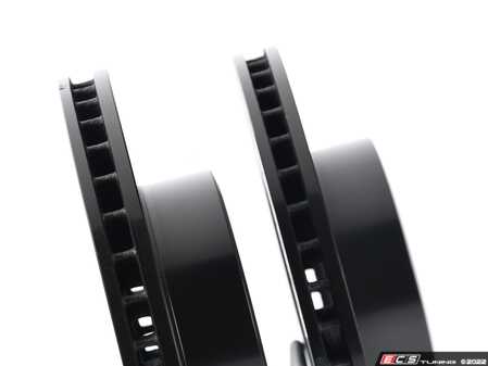 ECS - 34116864906-XS - Front V5 Drilled & Slotted Brake Rotors - Set ...