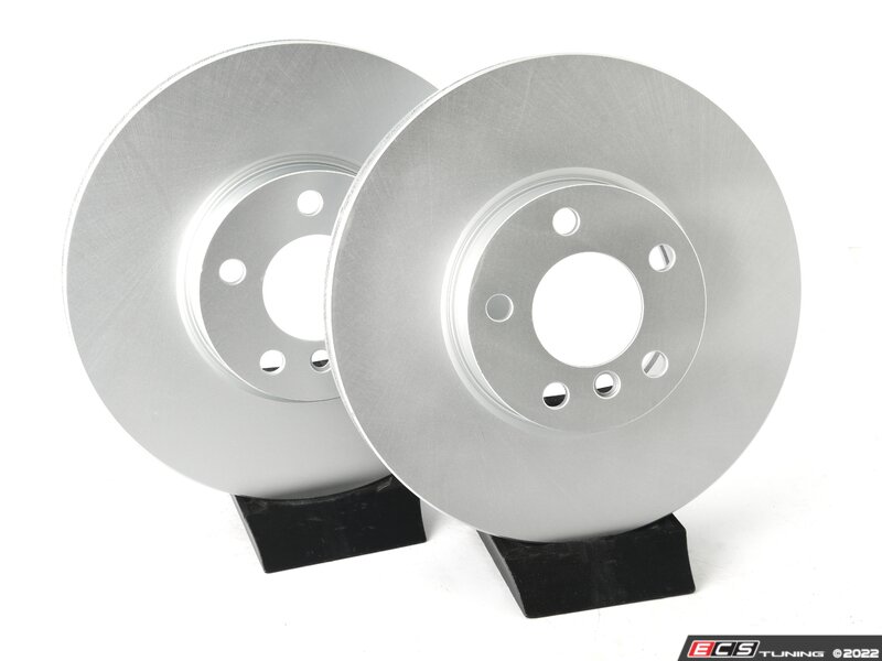 ECS - 34116886478-P - Front V5 Plain Brake Rotors - Set (332x30)