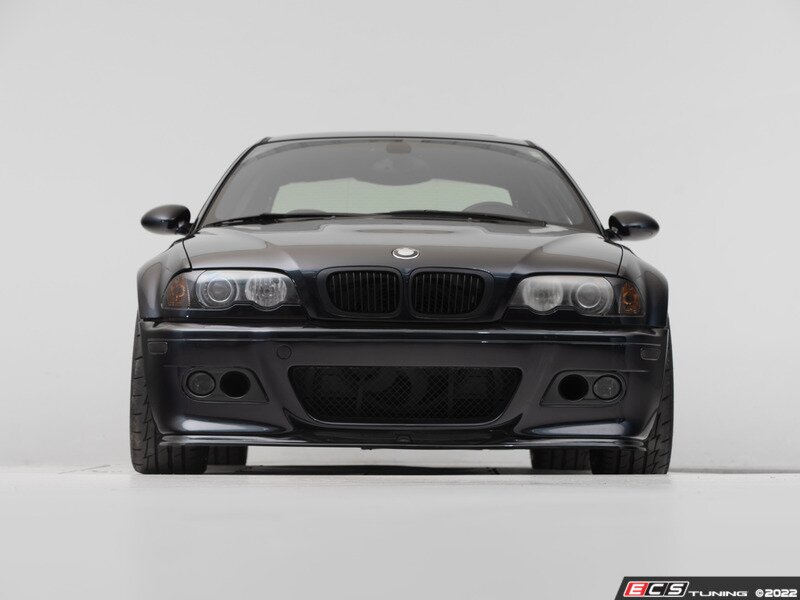 Turner Motorsport - 047730la01KT - E46 M3 Gloss Black Front Lip