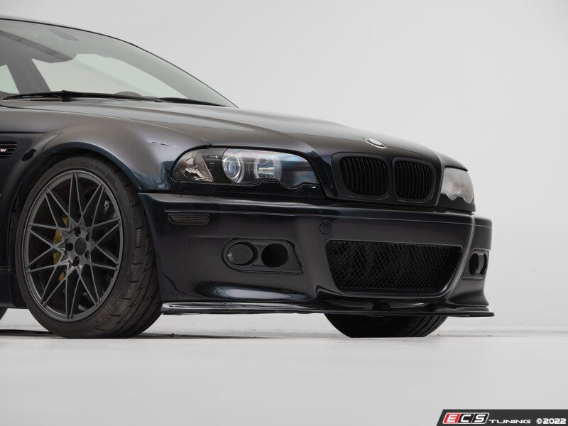 Turner Motorsport - 047730la01KT - E46 M3 Gloss Black Front Lip