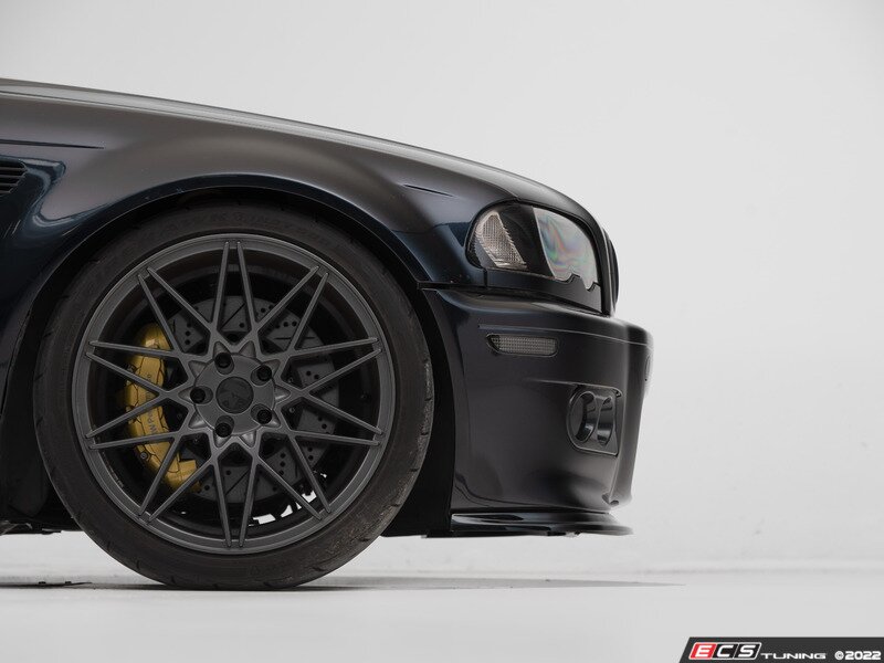 Turner Motorsport - 047730la01KT - E46 M3 Gloss Black Front Lip