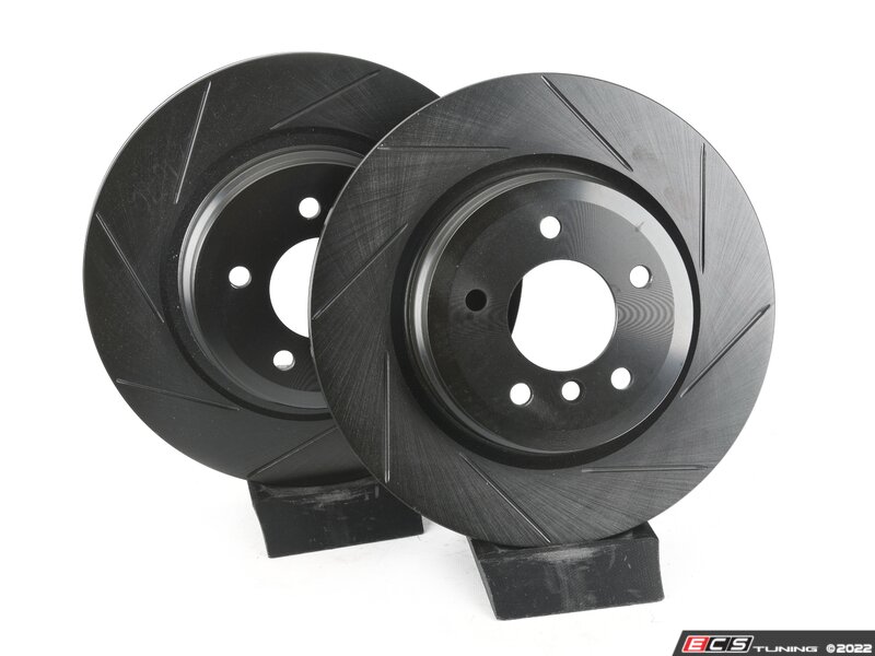 ECS - 34216855004-S - Rear V5 Slotted Brake Rotors - Set (336x22)