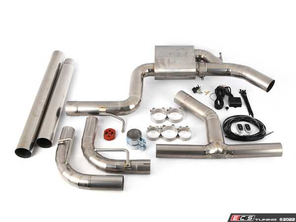 ECS - 011951LA08KT - Titanium Valved Catback Exhaust System