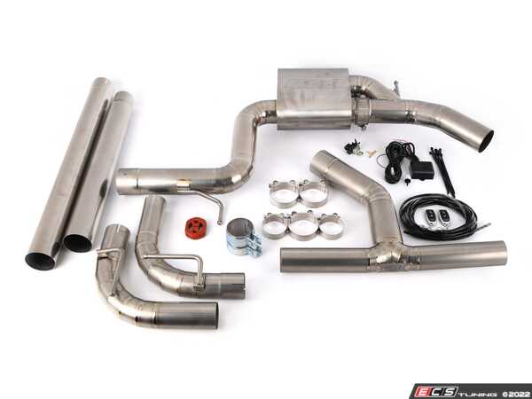ECS - 011951LA07KT - Titanium Valved Catback Exhaust System