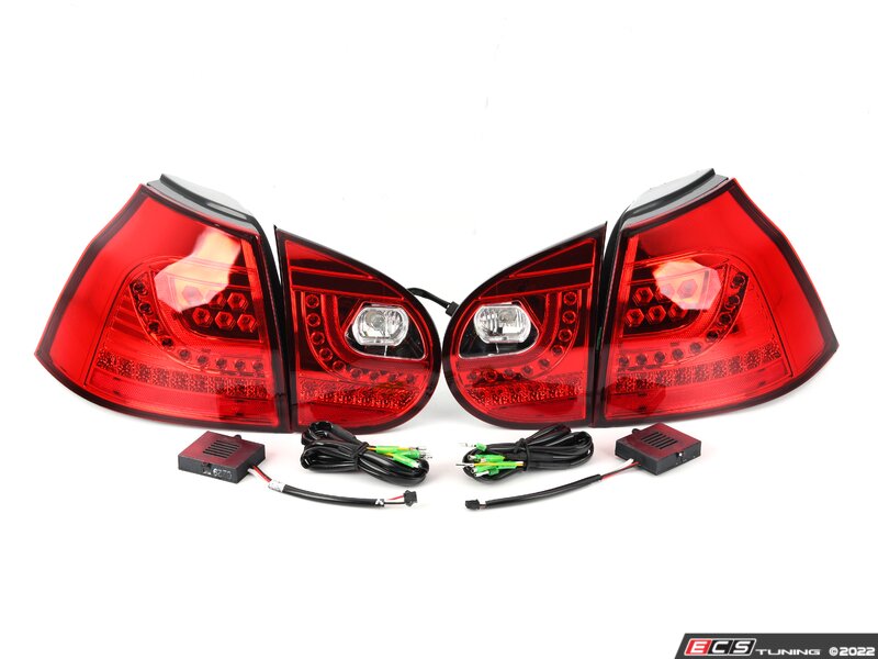 ZiZa - 1K6945-LED-R - Golf R Style LED Tail Light Set