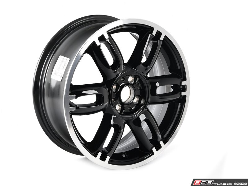 Genuine MINI - 36116798721 - R128 Twin Spoke Wheel 17" (4x100) Black ...