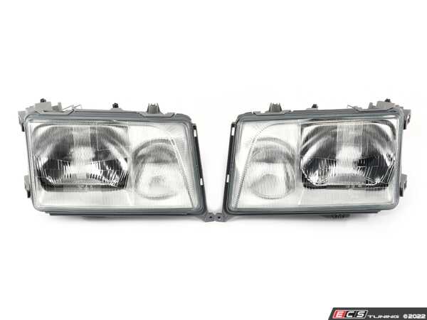 Depo - 440-1108P-LD-E - W124 E-Class Euro Style Headlights - Set