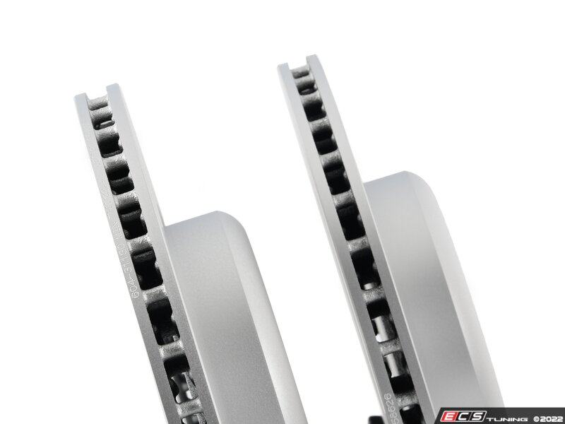 ECS - 34208853554-P - Rear V5 Plain Brake Rotors - Set (345x24)