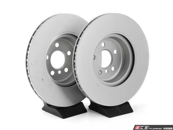 ECS - 34208853554-P - Rear V5 Plain Brake Rotors - Set (345x24)