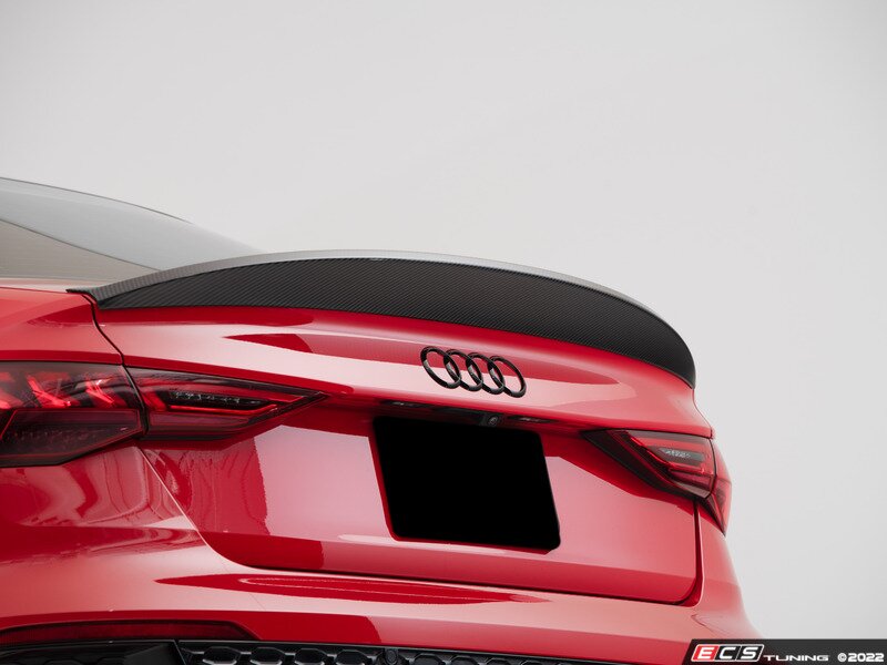 Audi 8Y A3 S3 RS3 Trunk Spoiler - Carbon Fiber