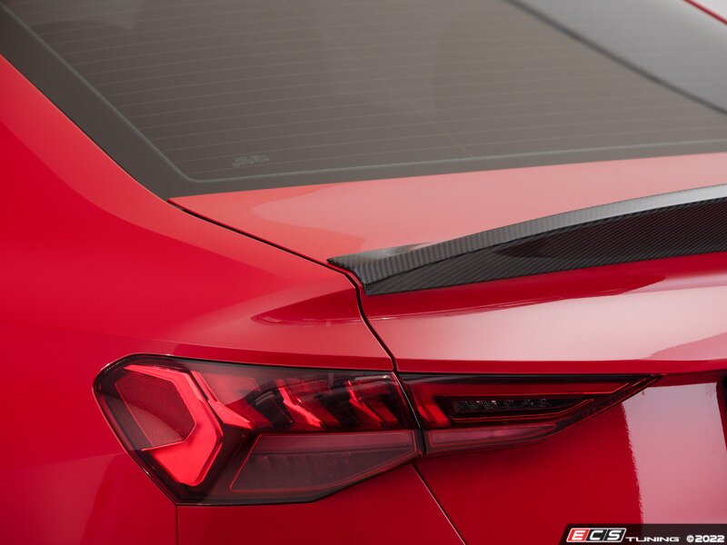 Audi 8Y A3 S3 RS3 Trunk Spoiler - Carbon Fiber