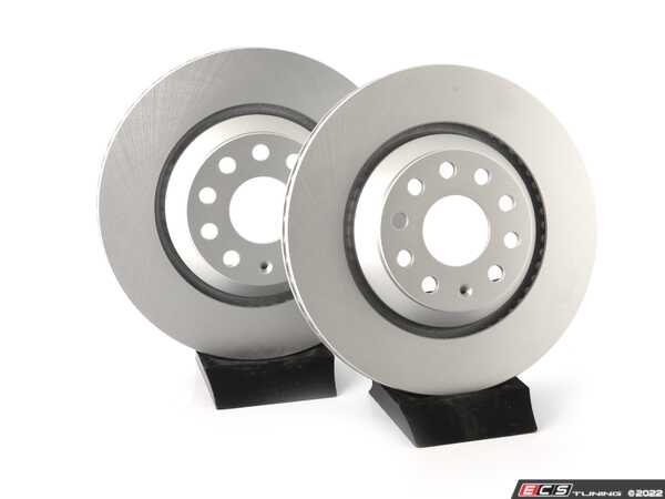 ECS - 5Q0615601E-P - Rear V5 Plain Brake Rotors - Set (310x22)