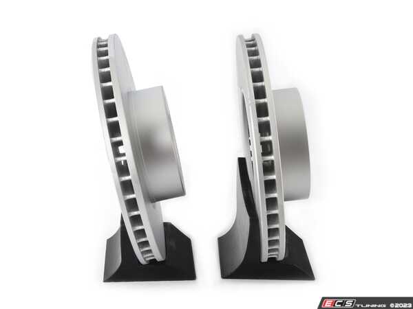 ECS - 34116757747-P - Front V5 Plain Brake Rotors - Set (324x30)