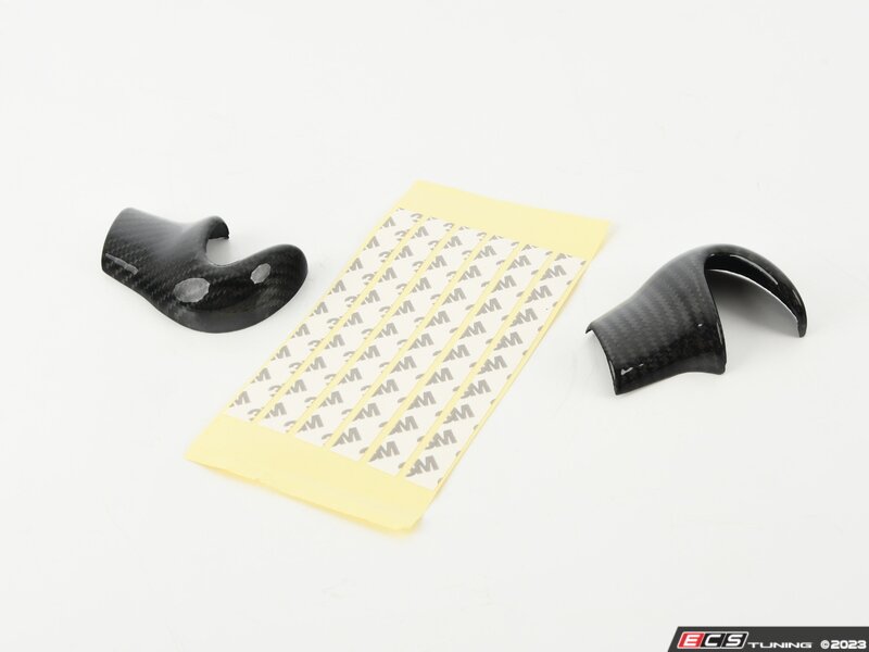 ECS - 25167584239 - Carbon Fiber Car Gear Shift Knob Head Cover ...