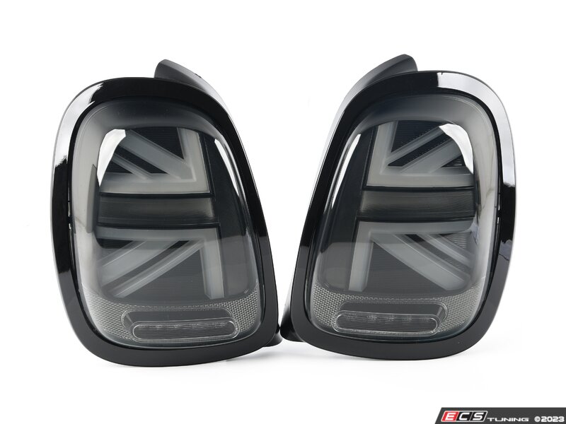ZiZa - BM11-F5614-SM-A - MINI Cooper Union Jack Led Taillights Smoked ...