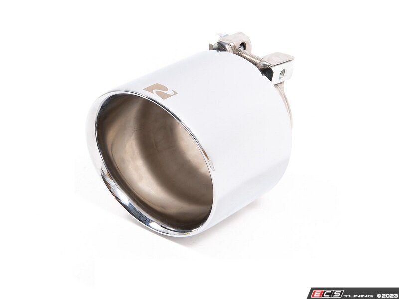 Rennline - EX17.SILVER - Rennline Universal 4" Exhaust Tip - Silver ...