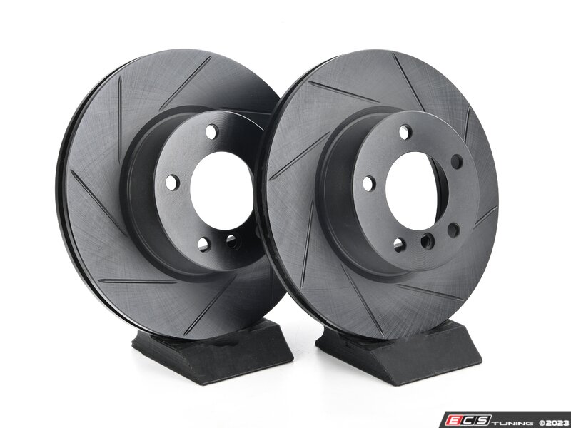 ECS - 34116854998-S - Front V5 Slotted Brake Rotors - Set (300x24)