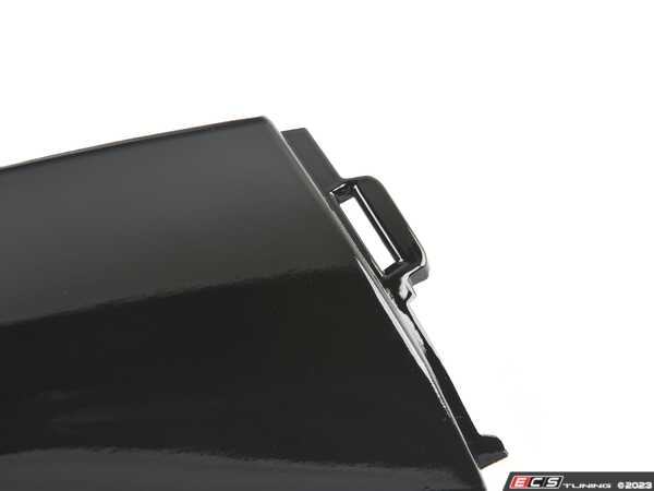 ECS - 51117283372GB - JCW Aero Front Spoiler - Center Section Gloss Black