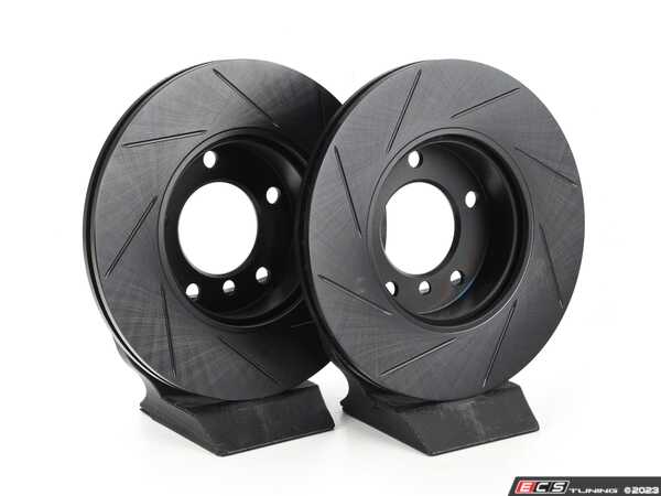 ECS - 34116864060-S - Front V5 Slotted Brake Rotors - Set (286x22)