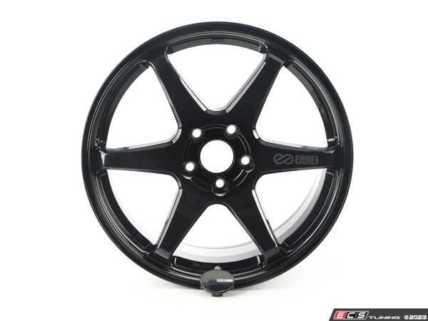 Enkei Wheels - 539-880-4445BK - Enkei T6R 18x8 45mm Offset 5x112 Bolt ...